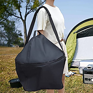 Portable Grill Carry Bag and Grill Cover for Weber Jumbo Joe Charcoal Grill 18 Inch, Grill Cover Compatible with Jumbo Joe 18-in Portable Grill