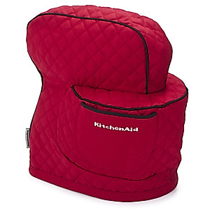 KitchenAid Fitted Stand Mixer Cover for Tilt head stand mixer models (4.5-quart and 5-quart), Empire Red