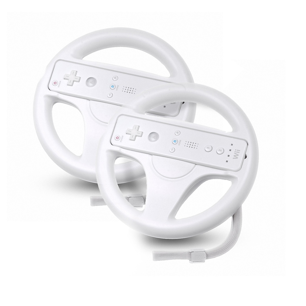 Beastron Mario Kart Racing Wheel 2 Pack White