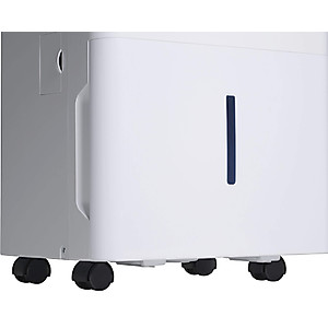 GE 35 Pint Portable Room Dehumidifier with Humidistat & 3 Fan Speeds for Bathroom, Bedroom, Basement, and Home Very Damp Spaces, White (Renewed)