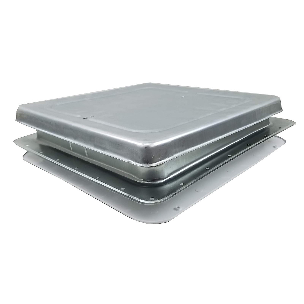 14" RV Roof Vent w/ Low Profile Metal Lid 75111-C