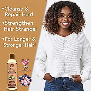 Okay Jamaican Castor Oil Moisture Growth Shampoo, Black, 12 Ounce by Okay