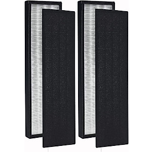 2-Pack PrimaPure H13 True HEPA Filter Replacement for Guardian Air Purifier AC4825, AC4825E, AC4850PT, AC4900CA, CDAP4500BCA, CDAP4500WCA Replacement for PureGuardian AP2200CA