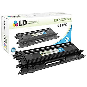 LD Remanufactured Toner Cartridge Replacement for Brother TN115C High Yield (Cyan)