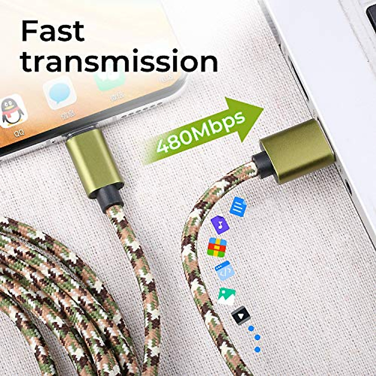 Fast Charger Cable for PS4 Controller-2pack 10ft Extra Long Micro USB Power Charging Cord for Sony Playstation 4,DualShock4,Xbox One,Kindle fire 7/8 Tablet,Samsung Galaxy S7 S6 Edge/J7 J3 Prime Pro.