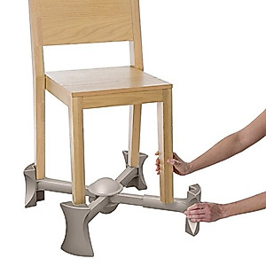 KABOOST Booster Seat for Dining Table, Natural – Goes Under The Chair – Portable Chair Booster for Toddlers and Grown Ups