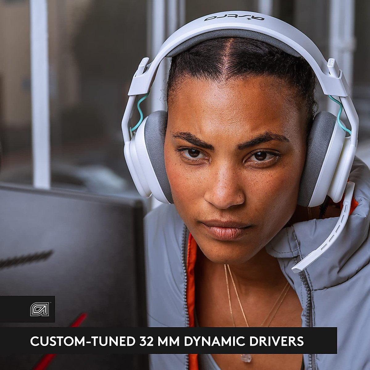 Logitech G Astro A10 Gen 2 Cross-Platform Wired Gaming Headset for PlayStation 5/4, Xbox S|X, Nintendo Switch, PC: 3.5mm Headphone Jack, 32mm Drivers, Flip-to-Mute Mic, Over-Ear - White/Xbox Edition