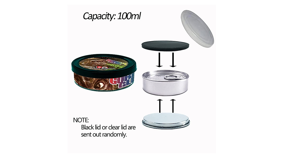 Self-Seal Cali Tin Can - 100ml Multi-Purpose Storage
