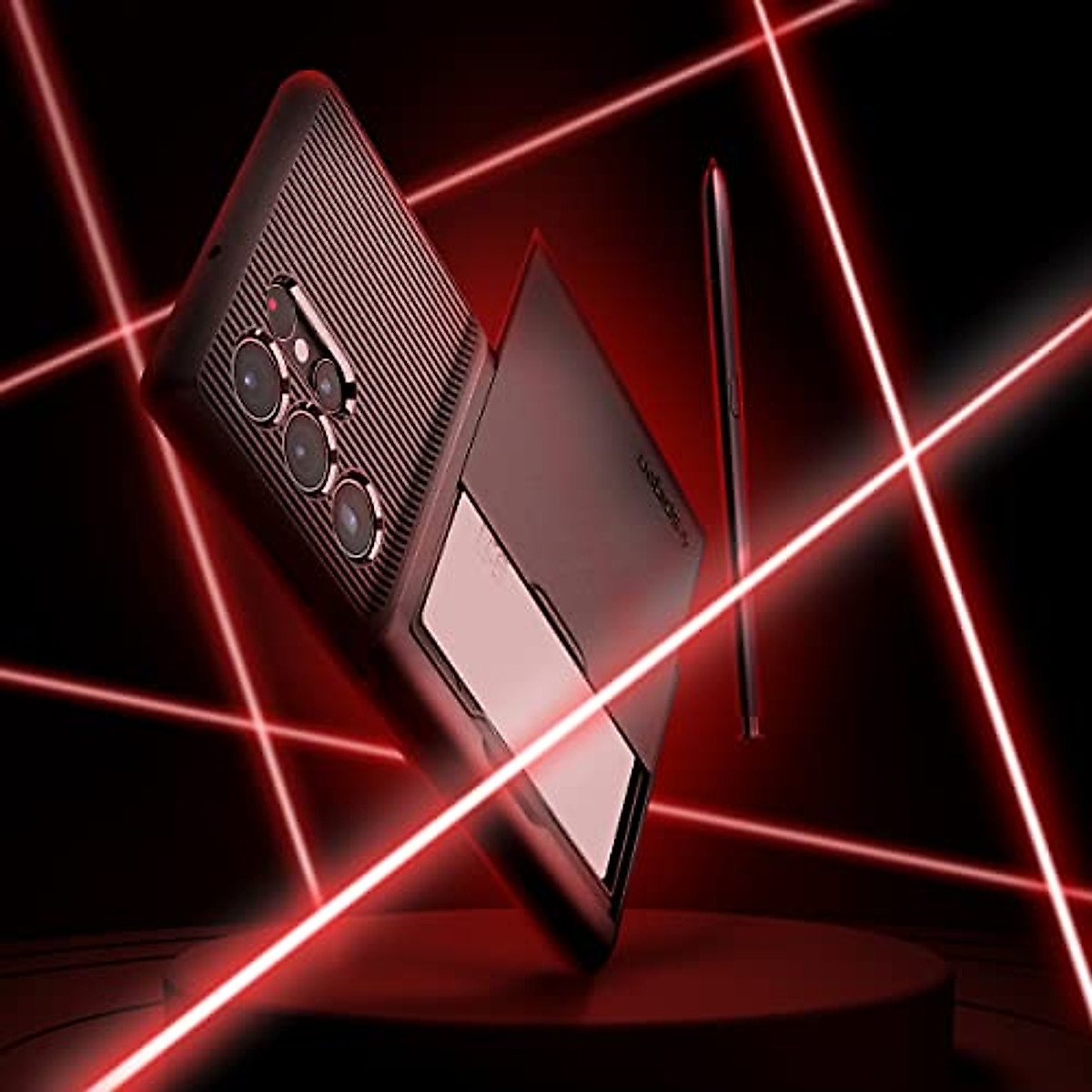 Spigen Slim Armor CS Designed for Galaxy S22 Ultra Case (2022) - Black