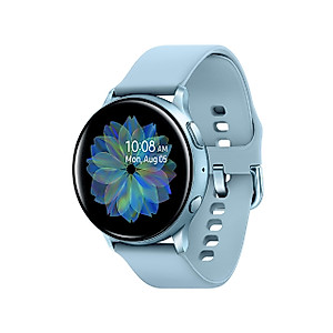 Samsung Galaxy Watch Active2 w/ enhanced sleep tracking analysis, auto workout tracking, and pace coaching (40mm), Cloud Silver - US Version with Warranty (Renewed)