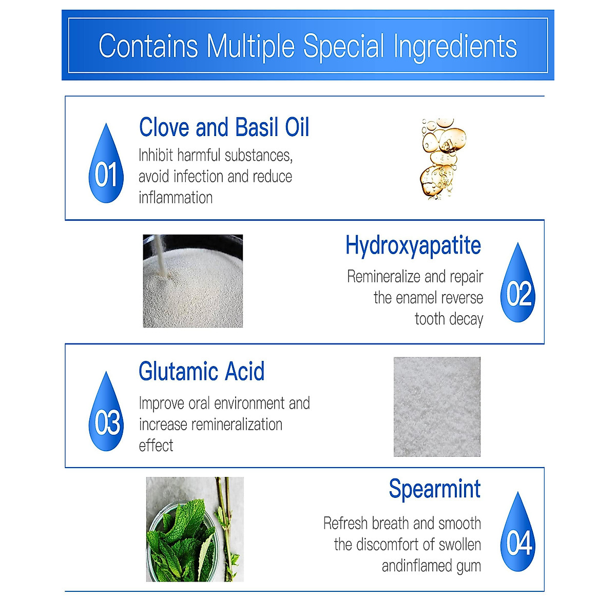 CAREDO Cavity Repair Toothpaste Set for Adults, 16g Pulpitis Ointment for Tooth Decay Pain Repair & 100g Hydroxyapatite Toothpaste for Home Cavity Repair, Cavity Tooth Repair Fluoride Free Toothpaste