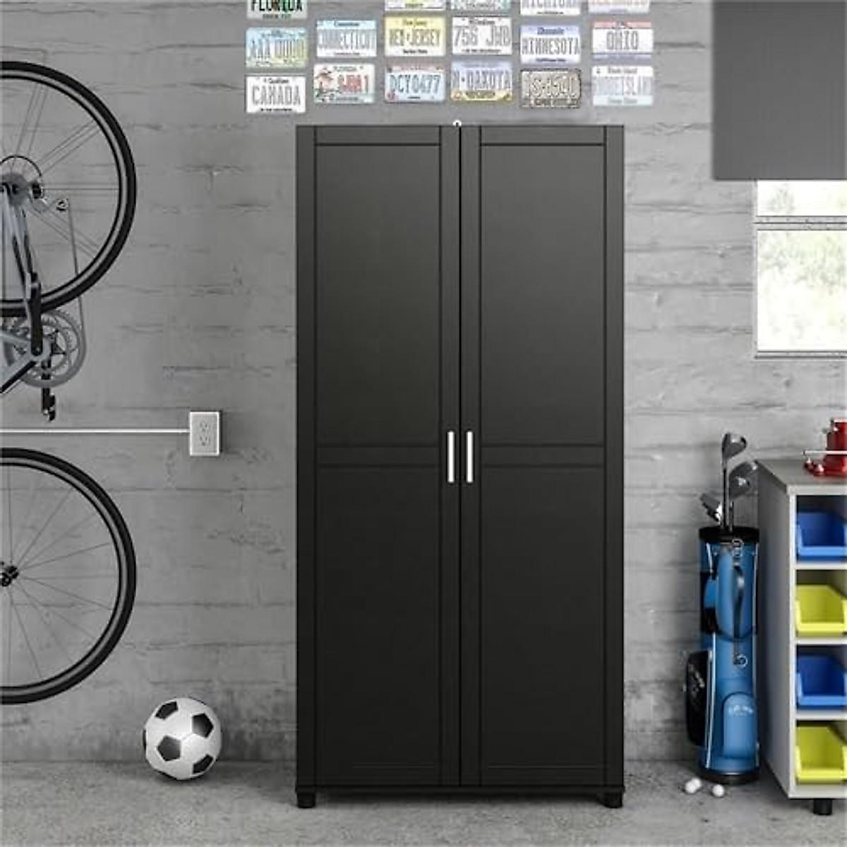 SystemBuild Evolution Callahan Utility Storage - 36 Inch - Black