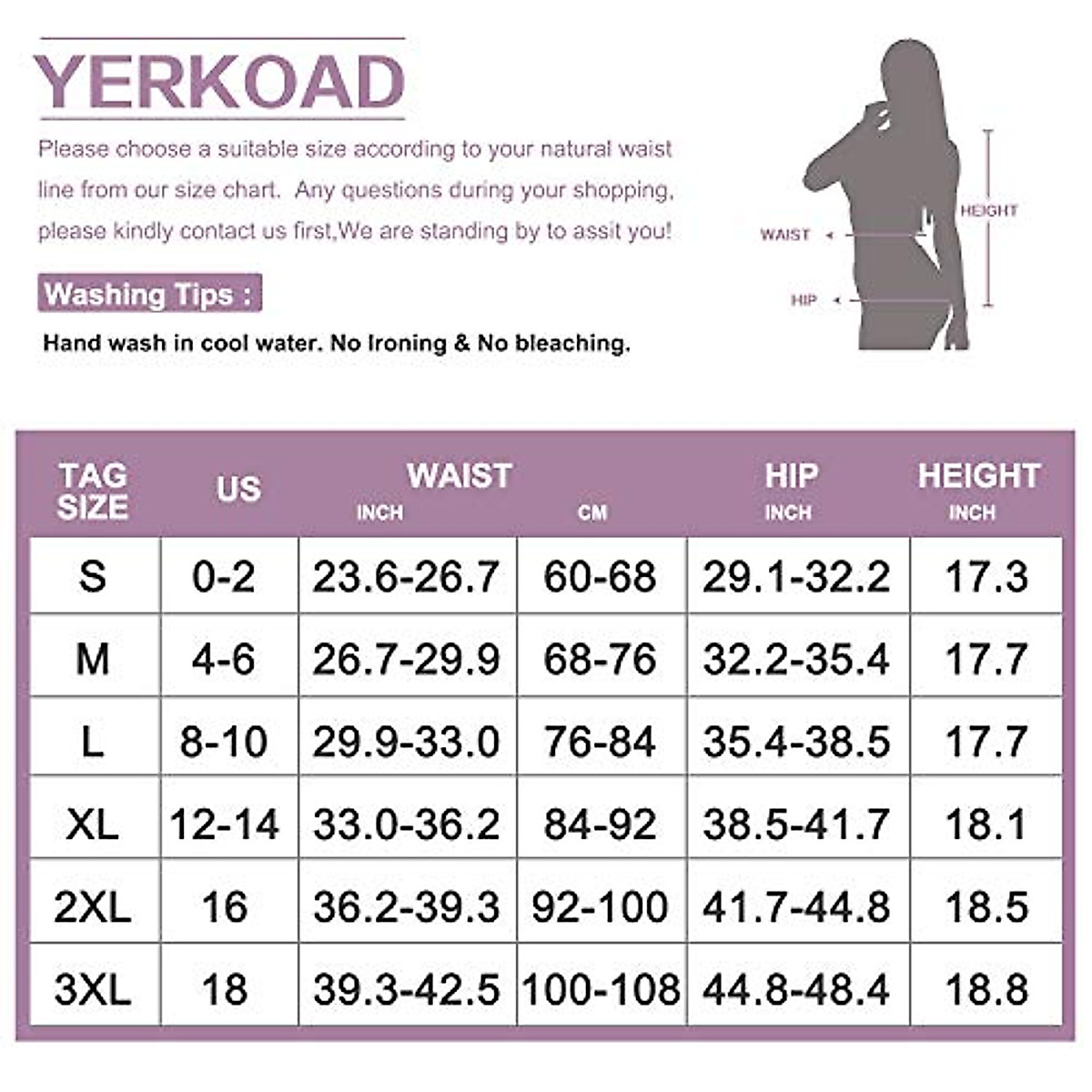 YERKOAD Women Tummy Control Shapewear Bodysuit Butt lifter Shorts Hi- Waist Trainer Panties Body Shaper Underwear Slim Corset (X-Large, Black)