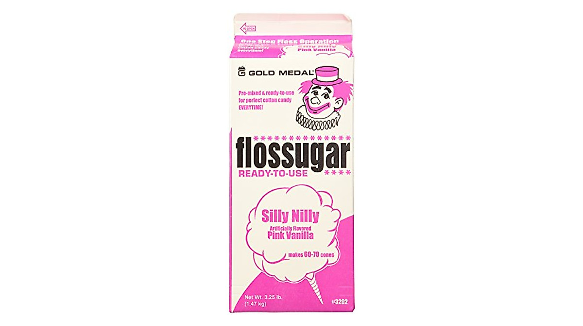 Gold Medal Pink Vanilla Flossugar - Easy Cotton Candy