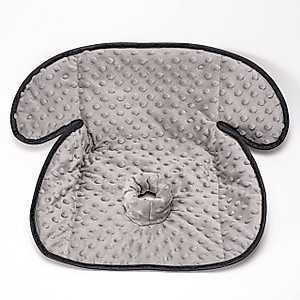 Piddle Pad Car Seat Protector, Waterproof Potty Training Seat Saver Pads for Infants Baby and Toddlers, Machine Wash and Dry（Grey)
