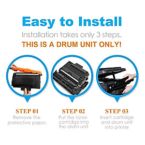 GALADA Compatible Toner Cartridge Replacement for Brother TN850 TN-850 TN820 TN-820 TN-880 for Brother HL-L6200DW HL-L6200DWT MFC-L5850DW MFC-L5900DW L5200DW L5700DW Printer (Black High Yield 2 Pack)