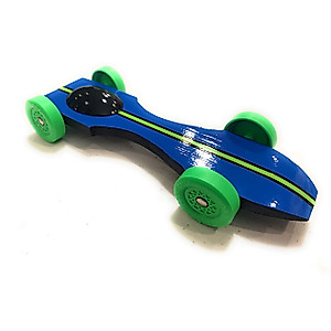 Maximum Velocity Predator Race Car | CNC'ed Body | Tungsten Weight | Complete Race Car kit Bundle Option (Complete Race Car Kit)