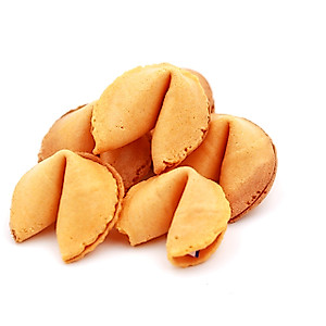 Sky | Fortune Cookies 100Pk | Premium USA Baked, Bulk Fortune Cookies Individually Wrapped, Fortune Cookie Rounds, Fresh Cookies, Chinese Fortune Cookies, Chinese New Year Snacks