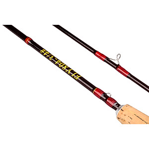 CHANNELMAY 8' 4 Pieces #3/4 Carbon Fiber Fly Fishing Rod Pole 2.44M Length Light Feel Medium-Fast Action