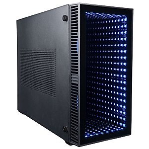 Empowered PC Continuum Mini Gaming Desktop - Intel Arc A750 (> RTX 3060), Intel 20-Core i7-14700KF (~ i9-13900K), 32GB DDR5 RAM, 1TB NVMe, WiFi 6, Windows 11 - Tiny Liquid Cooled RGB Gamer Computer