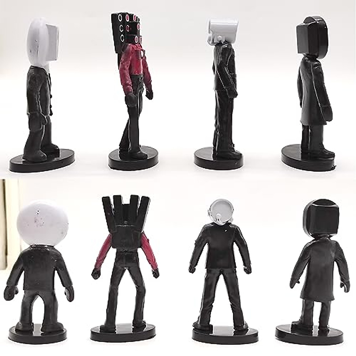 Skibi-Toilet Toy Figure,12pcs Skibi-Toilet Cool Game Character Action Toy Figure for Kids