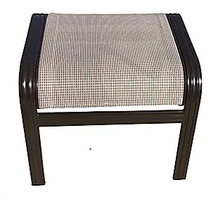 Tampa Sling Outdoor Ottoman Set of 2