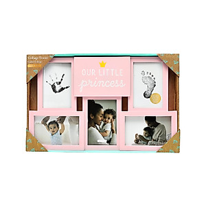 Kate & Milo Baby’s First Year Frame, Monthly Growth Baby Keepsake Frame, Gender-Neutral Baby Nursery Décor, Classic Wood Picture Frame