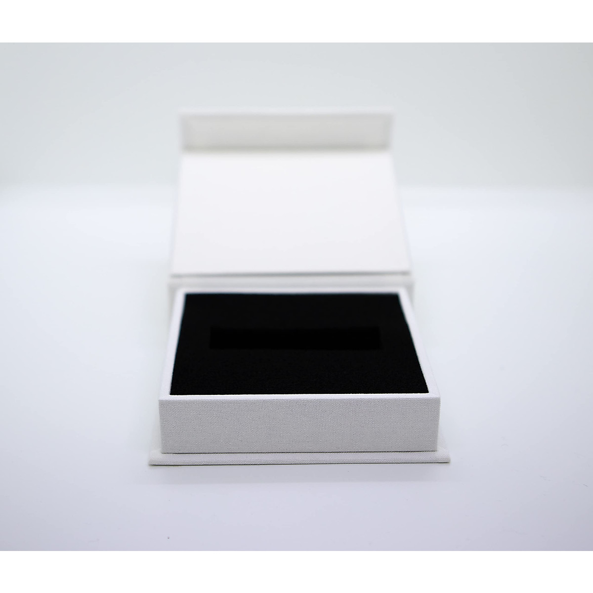 USB Flash Drive Box with Photo (White)