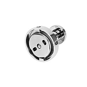 AodasiDun Towel Hook Brass Hook Holder Coat Robe for Bathroom Clothes Hanger Heavy Duty Polish Chrome Round 2 Pack1661 (2)