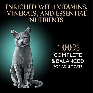 SHEBA Perfect Portions Cuts in Gravy Wet Cat Food Trays (24 Count, 48 Servings), Gourmet Salmon, Sustainable Tuna, And Delicate Whitefish & Tuna Entrée, Easy Peel Twin-Pack Trays