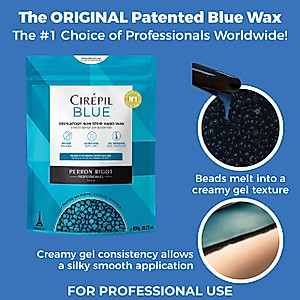 The Blue Bundle - 800g "Blue" Wax Beads + The Purifying Blue Lotion - A perfect waxing time with Cirepil
