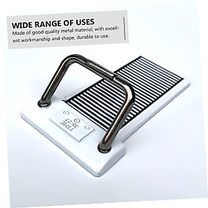 NUOBESTY Miniature Furniture Dollhouse Accessories Metal Treadmill Decoration Fitness Equipment Model for Doll House Ornament