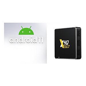 X4Q Extra TV Box Android 11 4GB RAM 128GB ROM Amlogic S905X4-J 2.4G/5G Dual WiFi BT5.1 USB 3.0 Ethernet 1000M Support AV1 H.265 4K HDR Set Top tv Box