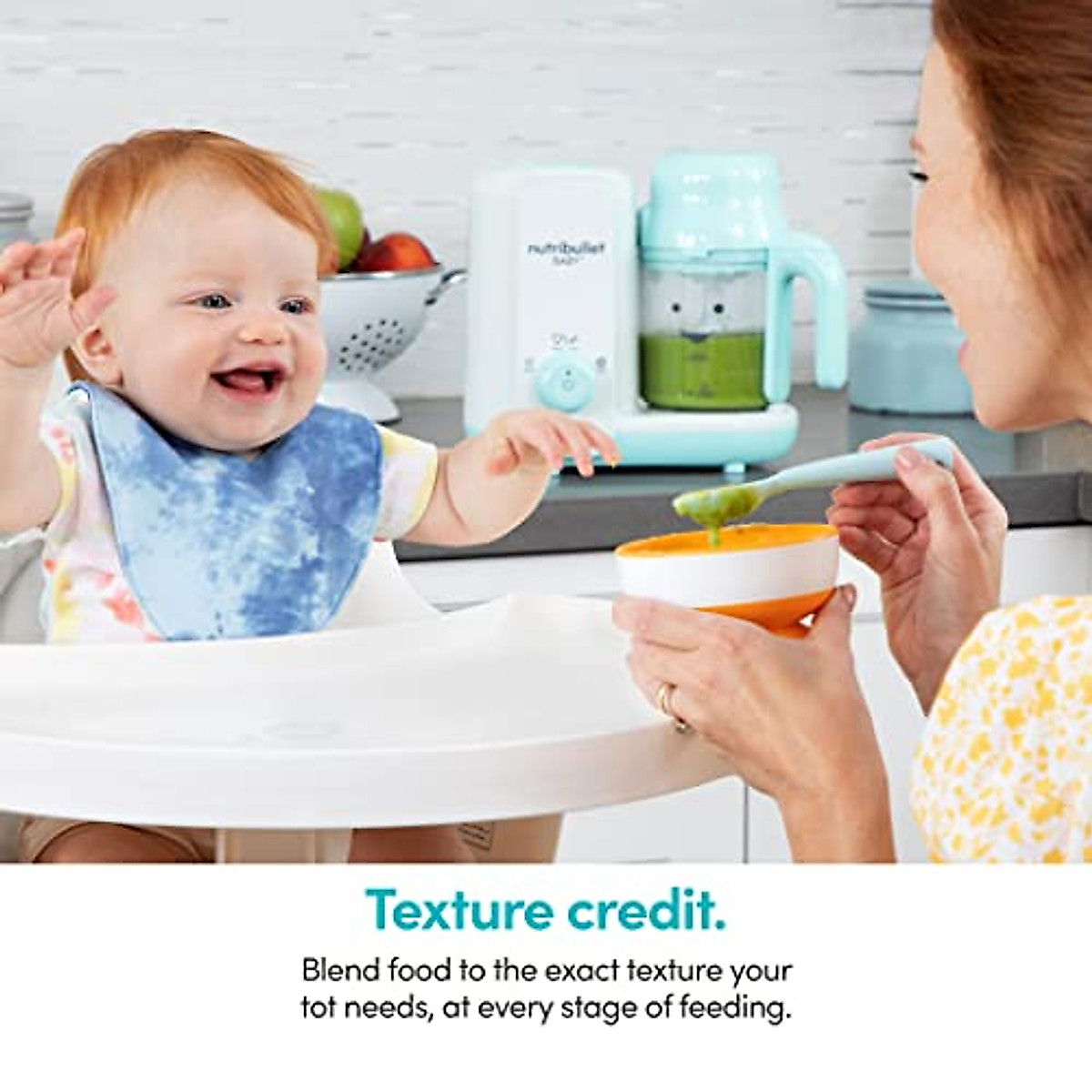 nutribullet Baby Steam + Blend, White/Blue