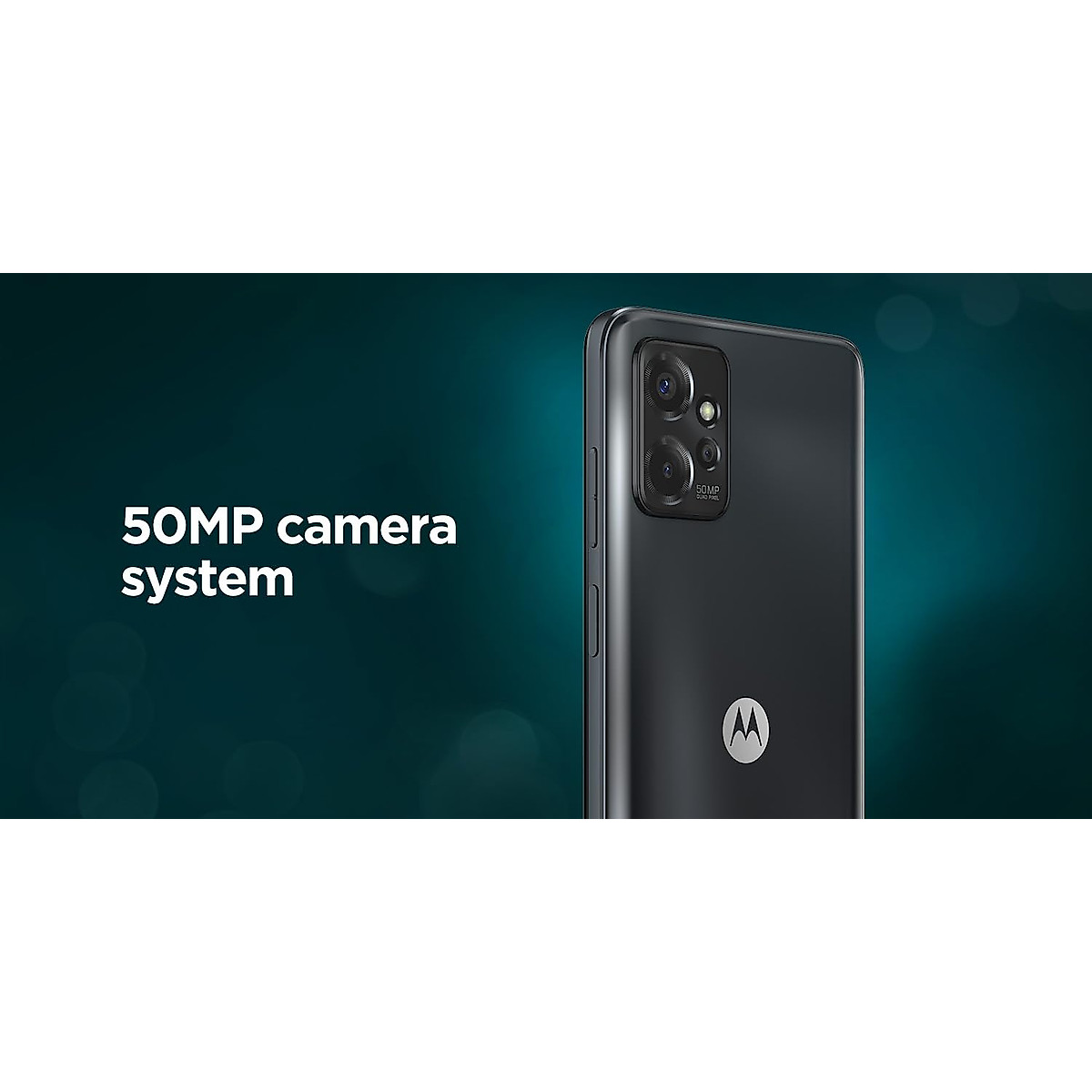 Total by Verizon Motorola moto g Power 5G (2023) Locked 128GB 5000mAh Battery 50MP Main Camera 6.5-in. FHD+ 120Hz Display Black