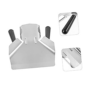 French Fry Portion Scoop 1pc French Fry Bagger French Fry Scoop Steel Scoop Shovel Popcorn Pooper Scooper Metal Metals Kitchen Scoop Metal Food Scoops Ice Scoop Spoon Rest