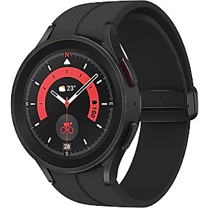 Samsung Galaxy Watch 5 PRO [2022] (45mm) Titanium Case - (Black)