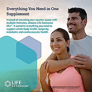 Life Extension Mix™ Capsules – High-Potency Vitamin, Mineral, Fruit & Vegetable Supplement - Complete Daily Veggies Blend For Whole Body Health Support & Longevity - Gluten Free - 360 Capsules
