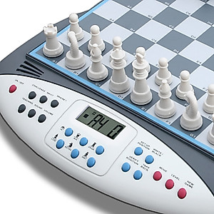 Electronic Chess Set, Computer Chess Game, Chess Set Board Game, Electronic Chess Game, for Beginners & Improving Chess Players, Great Partner for Play and Practice
