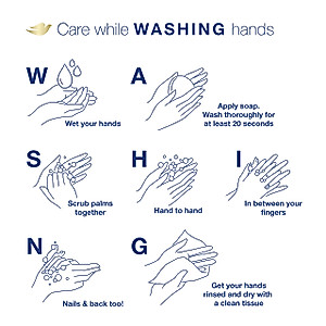 Dove Instant Foaming Body Wash for Soft, Smooth Skin Deep Moisture Cleanser That Effectively Washes Away Bacteria While Nourishing Your Skin,13.5 oz (Pack of 2)