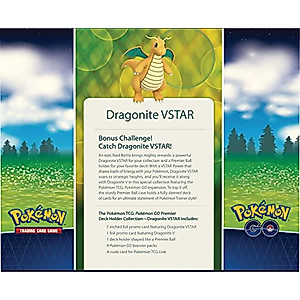 Pokémon TCG: Pokémon GO Premier Deck Holder CollectionDragonite VSTAR