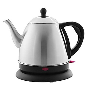 Chantal Electric Kettle, Royale Series, 32 OZ, Stainless Steel BPA-Free, Boil-Dry Guard, Multi-use Spout, (Silver)
