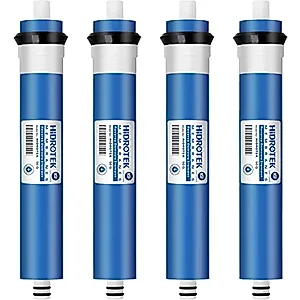 Geekpure Reverse Osmosis RO Membrane 50 GPD -NSF Certificated-Water Filter Replacement -Pack 4