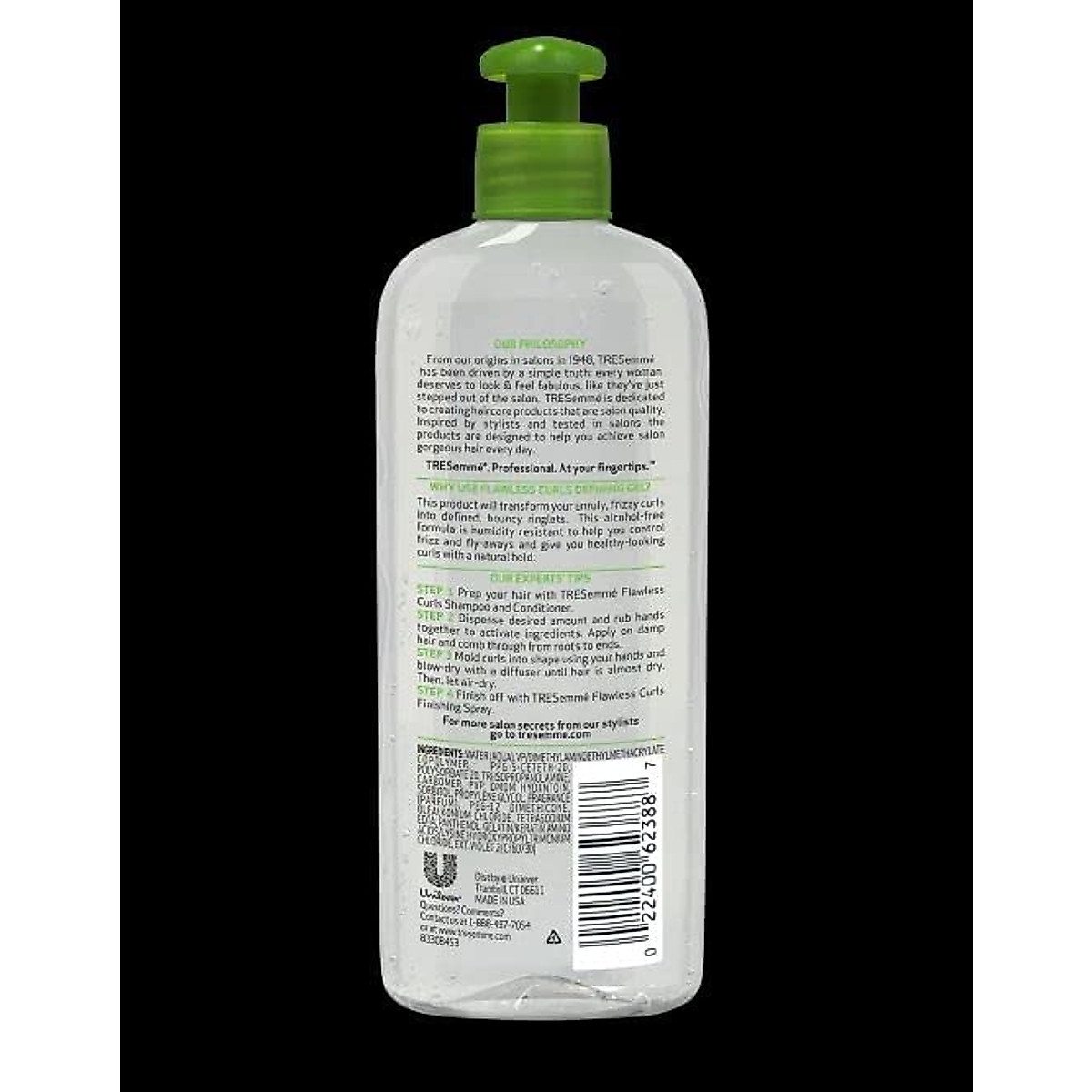 Tresemme Flawless Curls Bouncy Curls Defining Gel,8 Ounce