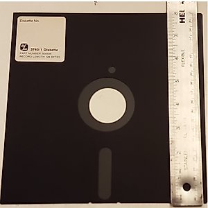 8 inch floppy disk / 8" floppy diskette--5 PACK NON WORKING FOR GIFTS OR PROMOTIONS