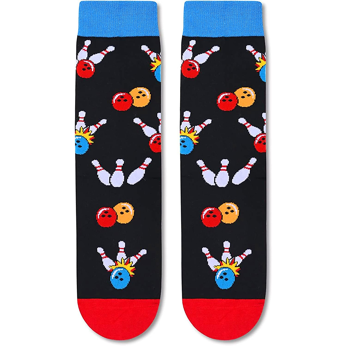 Funny Bowling Gifts For Men, Gifts For Bowlers Men, Bowling Gifts And Novelties, Mens Bowling Socks Funny Stocking Stuffers