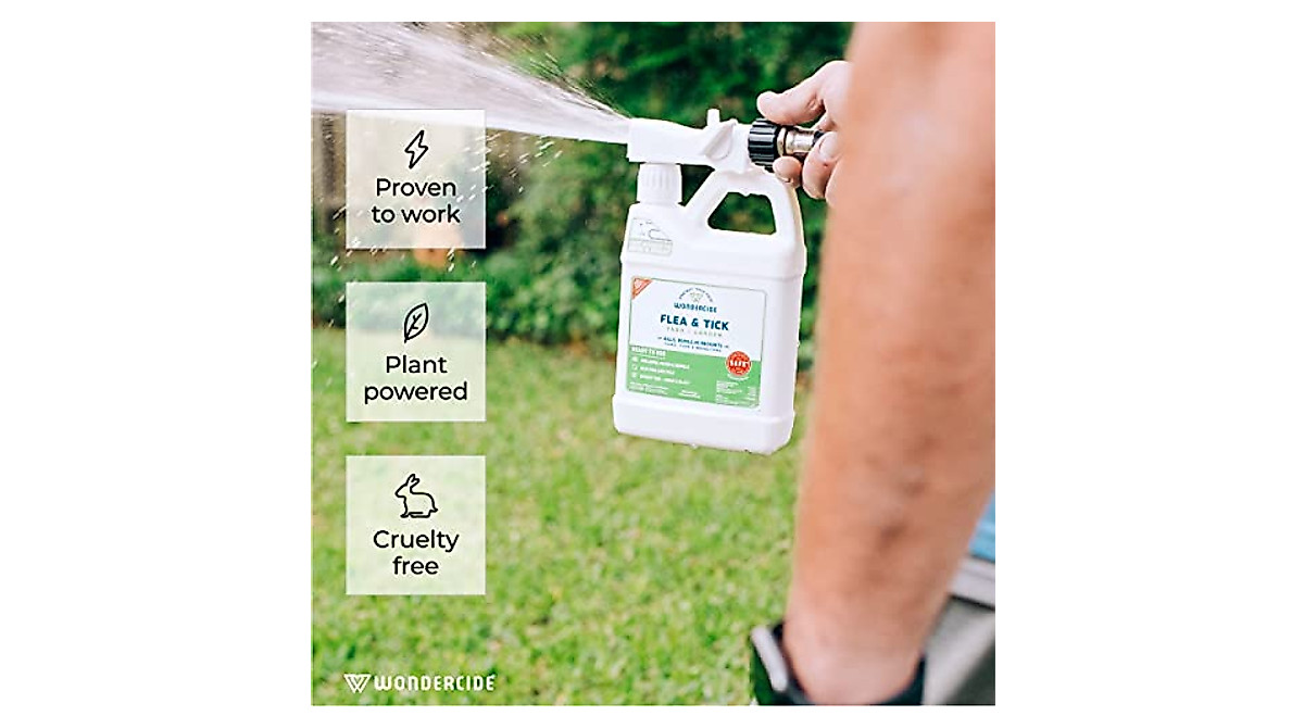 Wondercide Yard Spray - Natural Flea, Tick & Mosquito Control for Outdoors