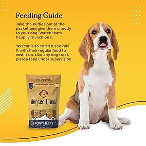 DOGSEE CHEW Puffy Bars | 100% Natural Himalayan Yak Chews | Helps Fight Plaque and Tartar | Maintains a Healthy Coat and Shiny Fur | Ideal for Dogs of All Ages and Breed - 0.15 lb