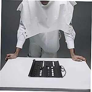 3 Pcs Backgammon Board Travel Backgammon Portable Chess Travel Chess Board Folding Chess Board Set Chess Game Board Set Beginner Chess Board Portable Backgammon Board Chess Supply