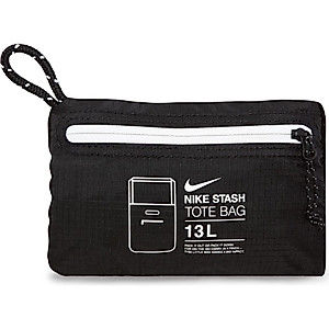 Nike DD1357 Gym Bag Unisex-Adult Black/Black/White 1SIZE